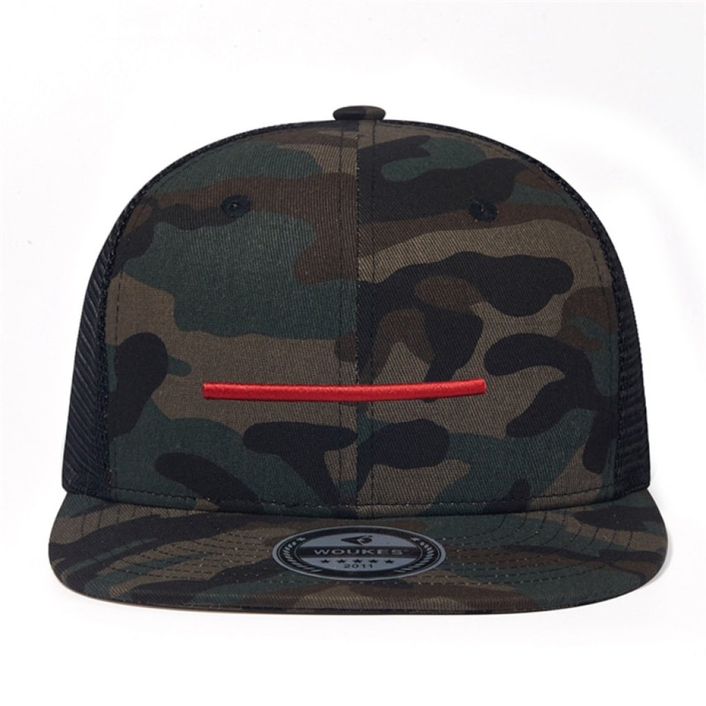 Camo Snapback Original - Digital Red & Blue