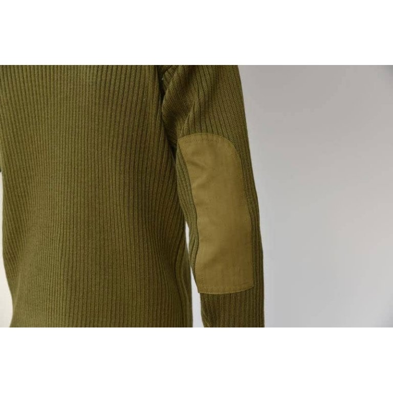 Commando Sweater With Epaulets "USMC"