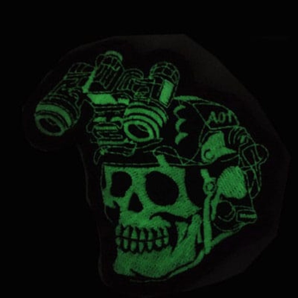 NVG Patch With Skull