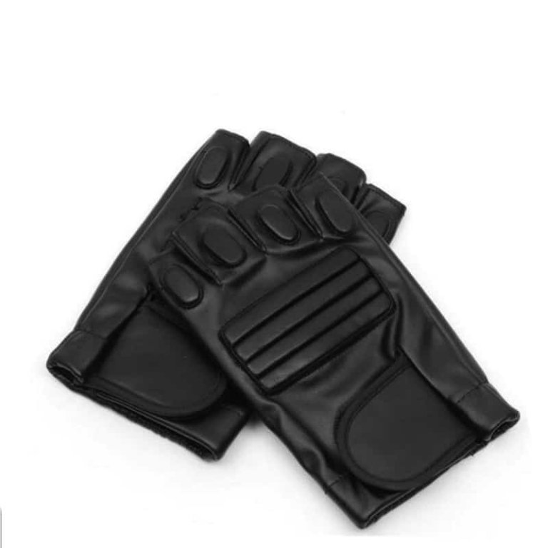 Fingerless Military Gloves Leather “scout”