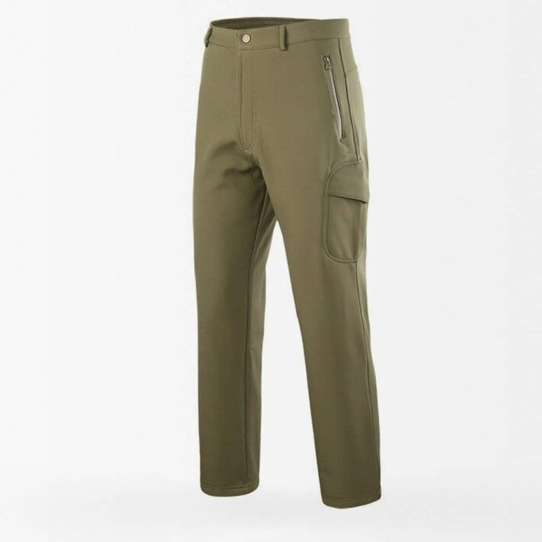 Waterproof Softshell Pants Olive
