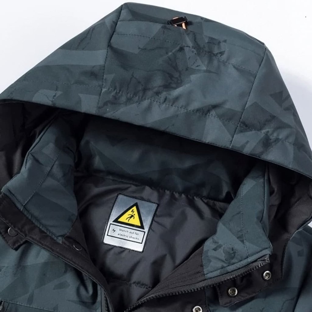 Military Parka Jacket With Hood
