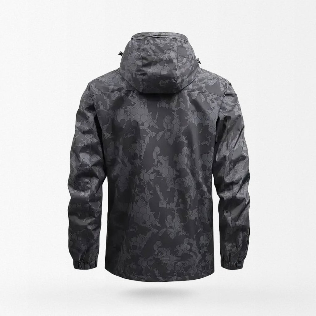 Tactical Rain Jacket With Hood