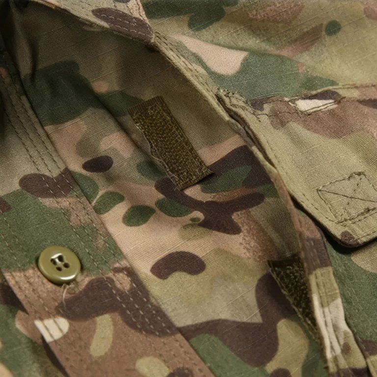 Camo Button Up Shirt