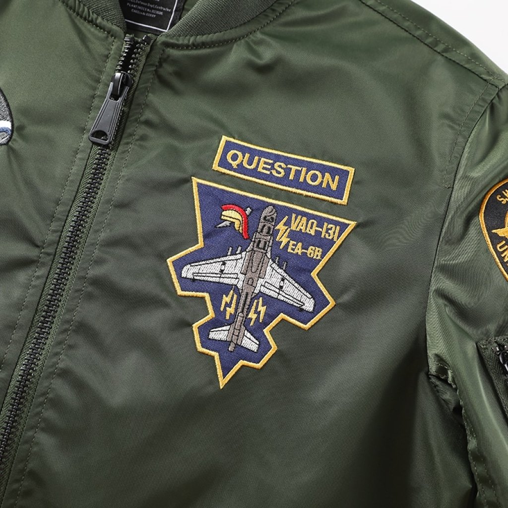 Ma1 Flight Jacket Air Marine Patches Embroidered