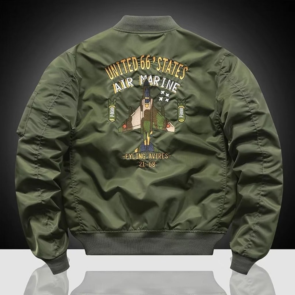 Ma1 Flight Jacket Air Marine Patches Embroidered