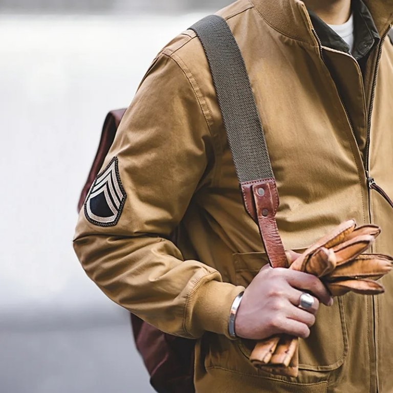 Mens Fury Tanker Bomber Jacket
