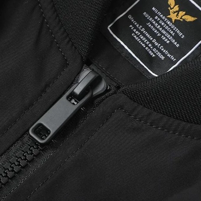 Mens Military Bomber Jacket With Multipocket
