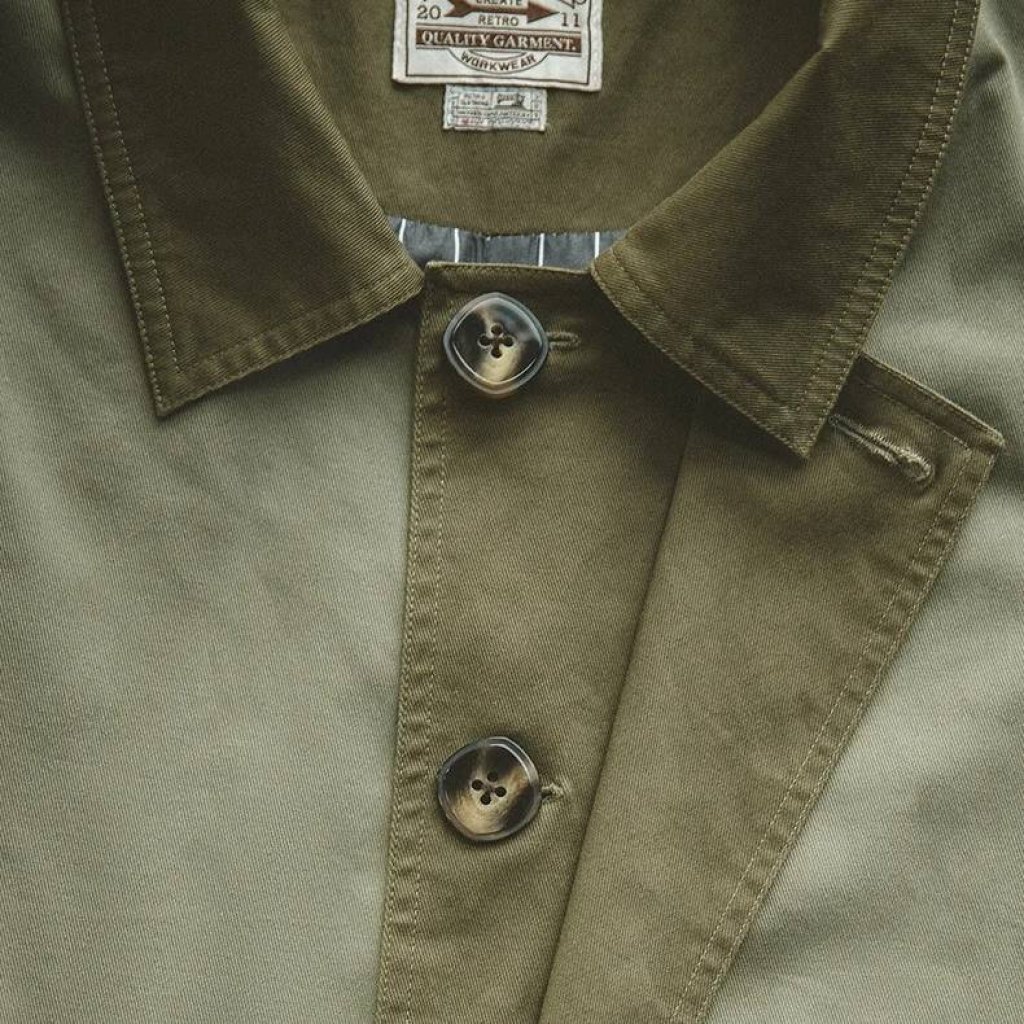 Military Style Light Coat