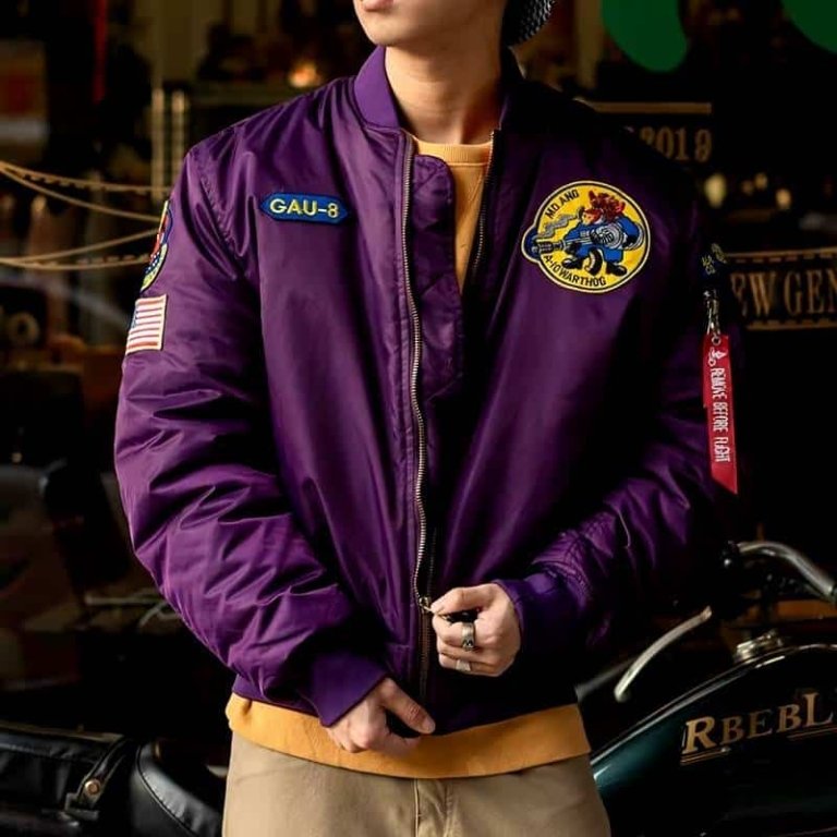 Vintage Us Air Force Military Bomber Jacket