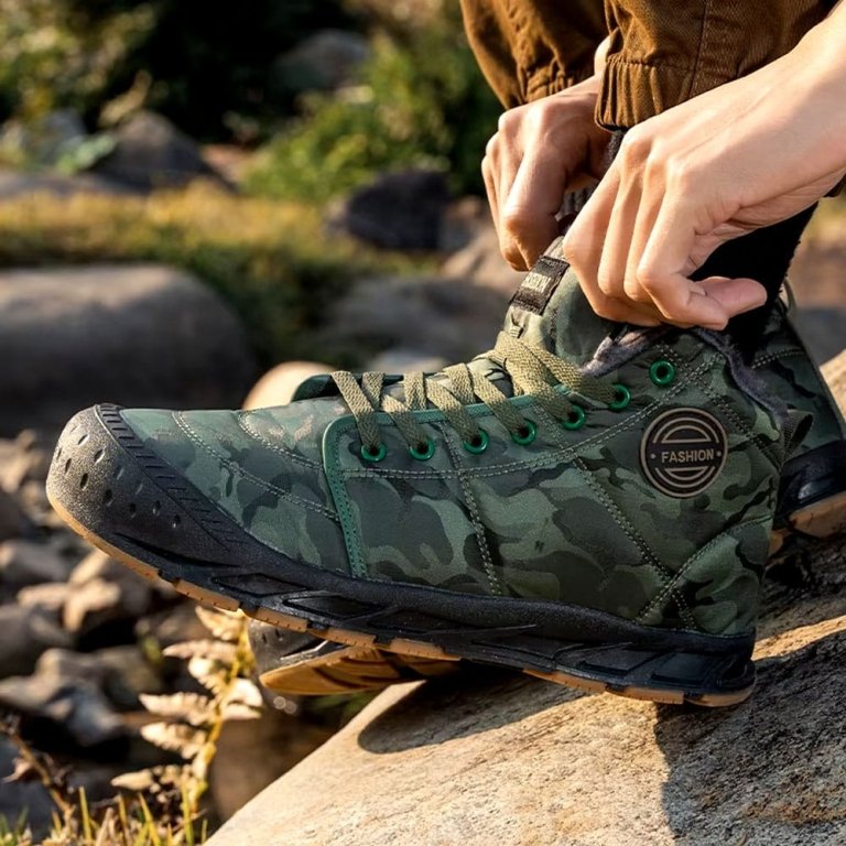 Army Sneakers Shoes Camouflage