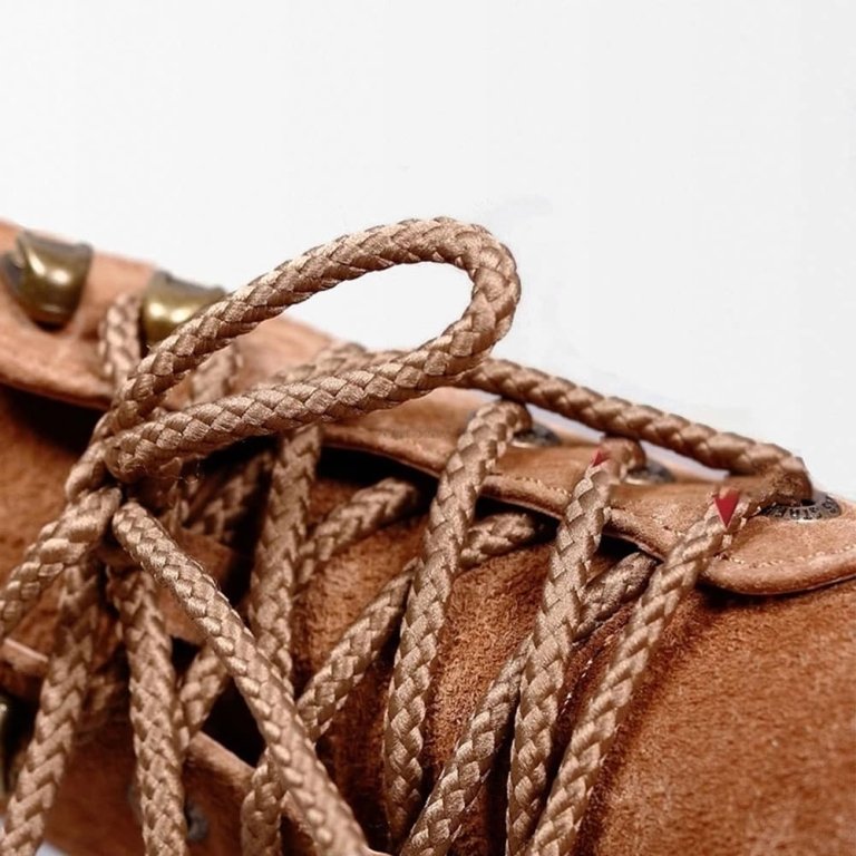 Coyote Brown Laces For Combat Boots