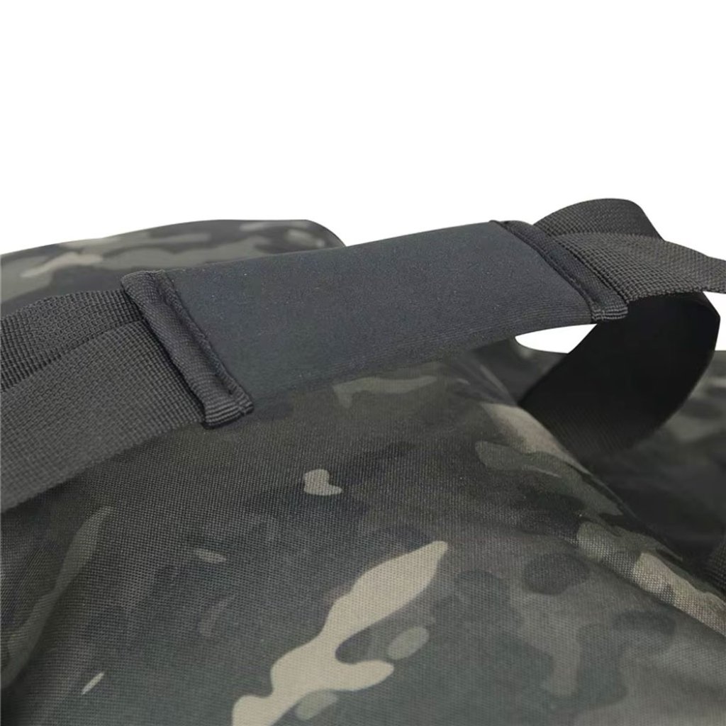 Multicam Black Military Duffle Bag
