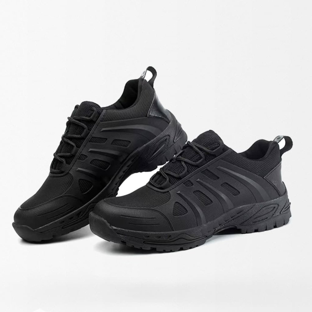 Police Black Tactical Shoes "QBH"