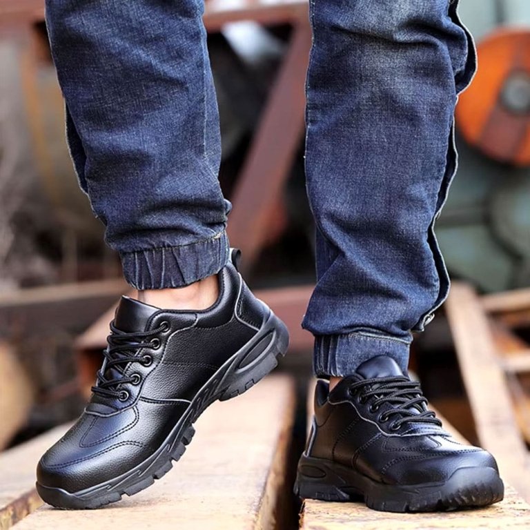 Tactical Black Work Shoes
