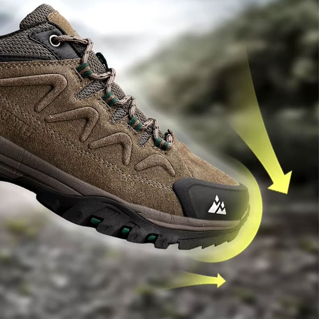 Tactical Trail Running Shoes "Hikeup" Brown