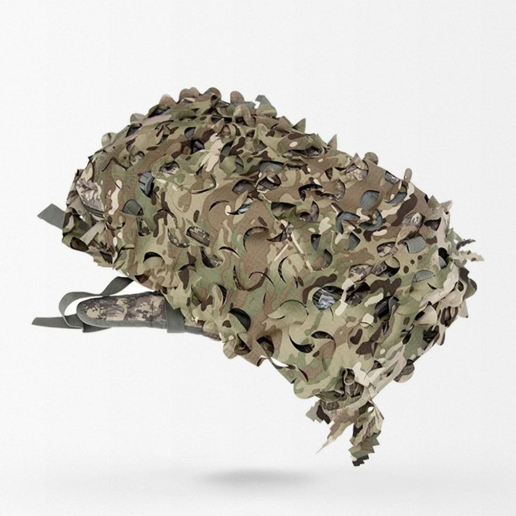 3D Camo Backpack Ghillie Cover - Multicam