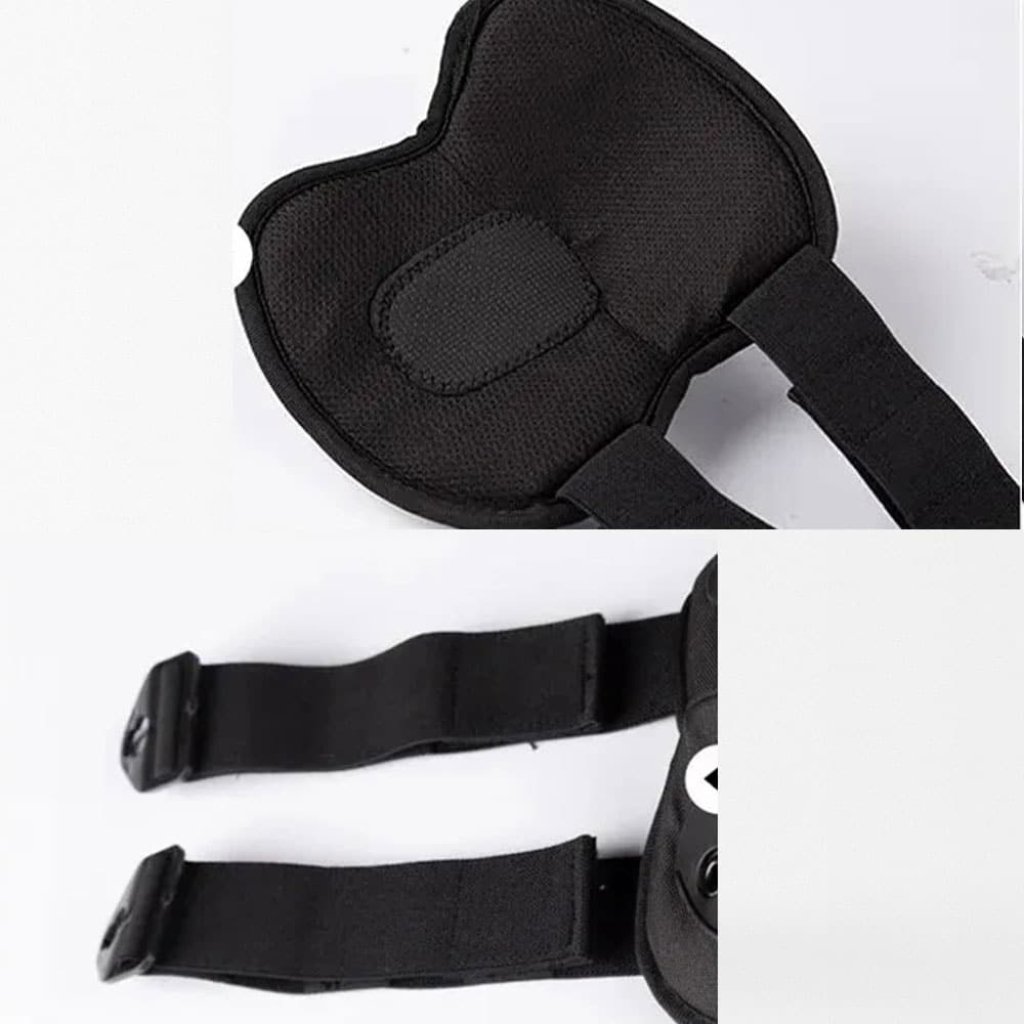 Black Tactical Elbow And Knee Pads