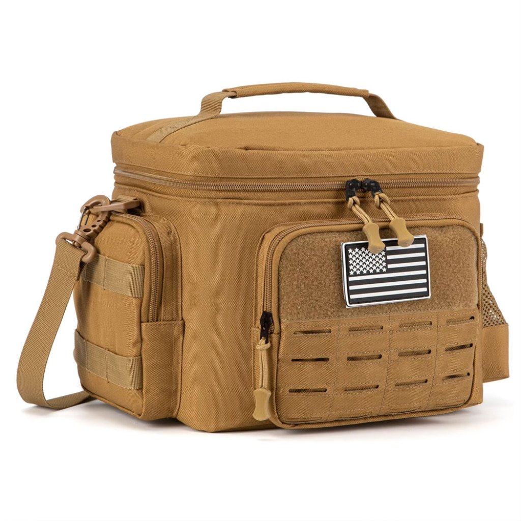 Coyote Brown Tactical Thermal Lunch Bag