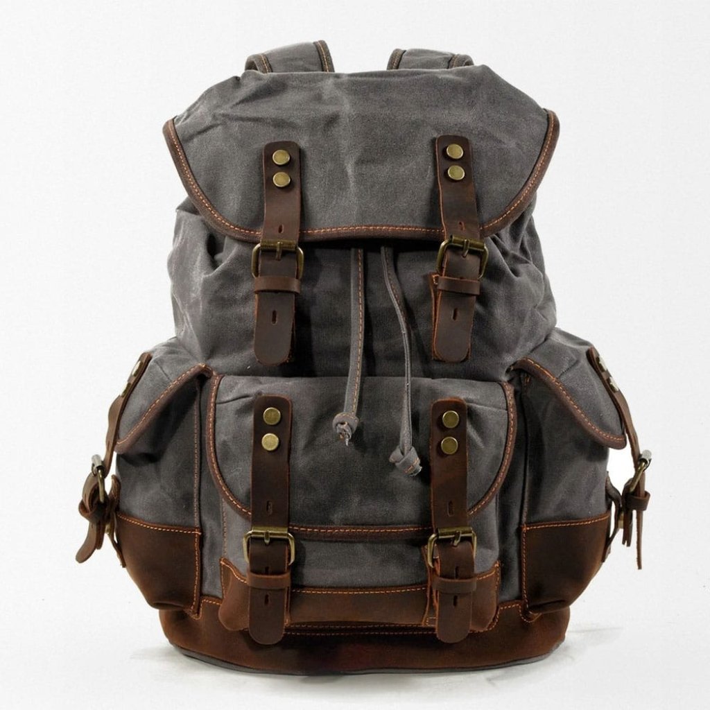 Military Style Canvas Backpack