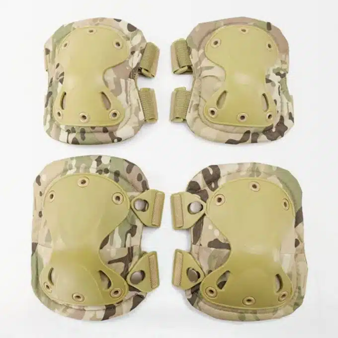 Multicam tactical elbow and knee pads