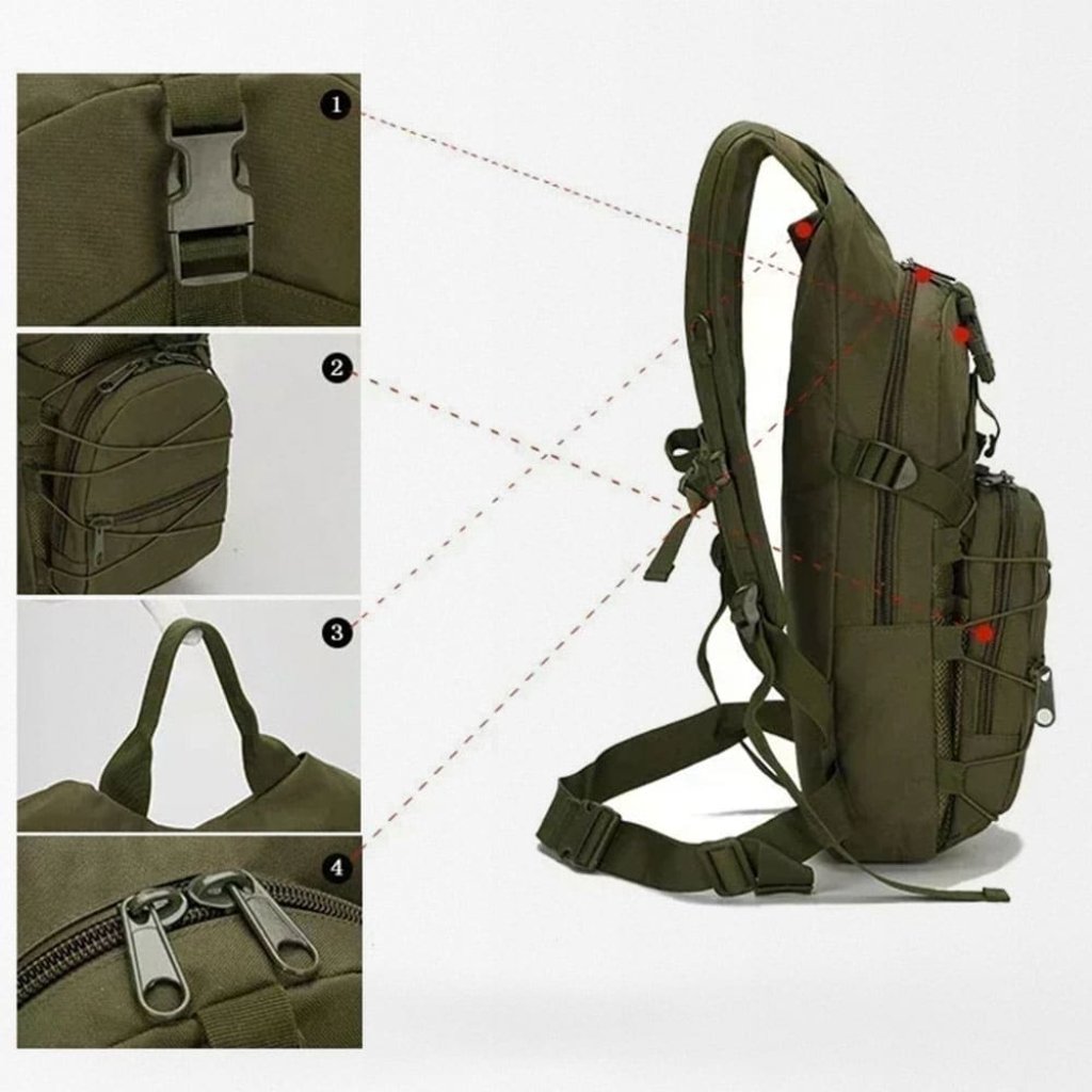15L Lightweight Tactical Backpack