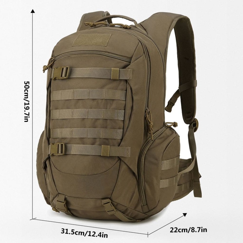 35l Military Backpack With Rain Cover