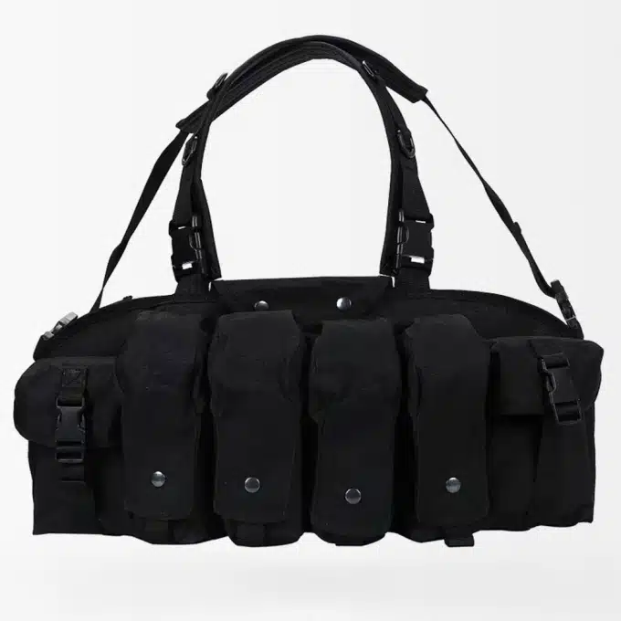 8 Mag Black Ak Chest Rig