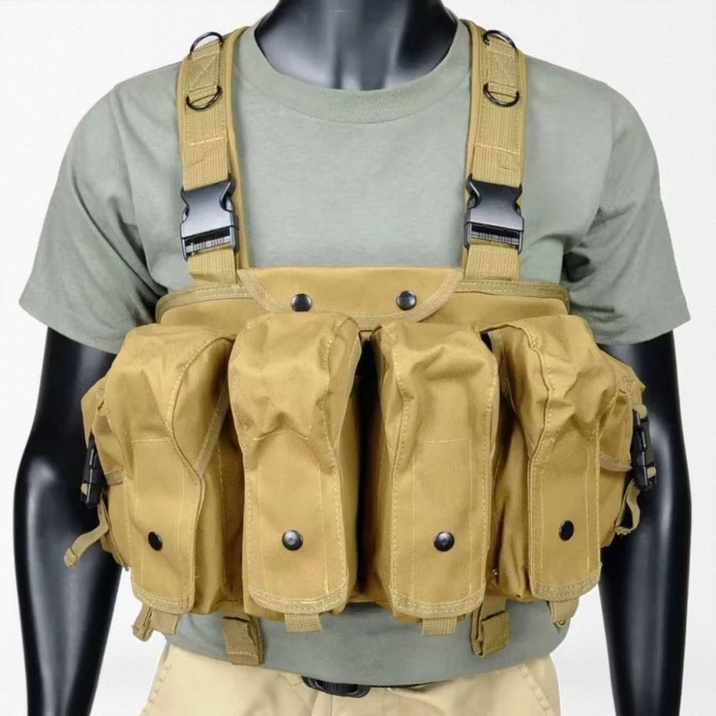 8 Mag Tan Ak Chest Rig