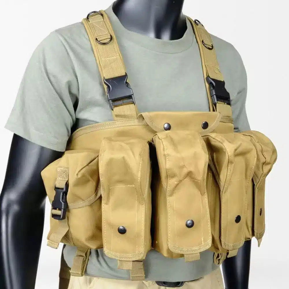 8 Mag Tan Ak Chest Rig