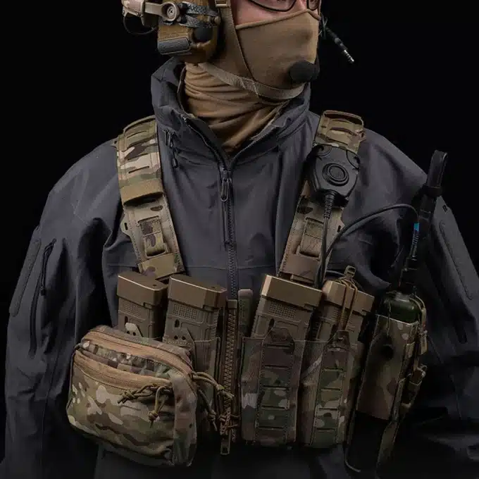 AR 15 Chest Rig With Front Zipper "SF"