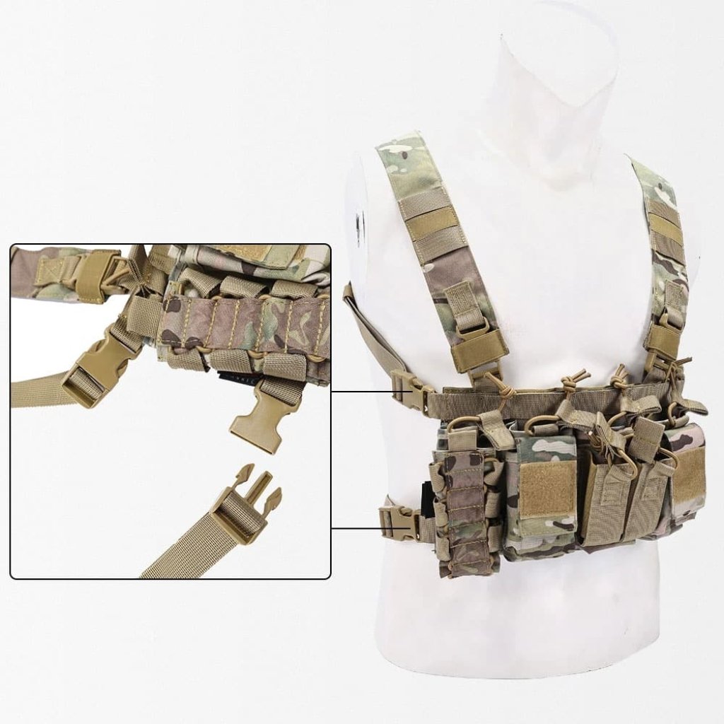 D3CR OCP Camo Chest Rig