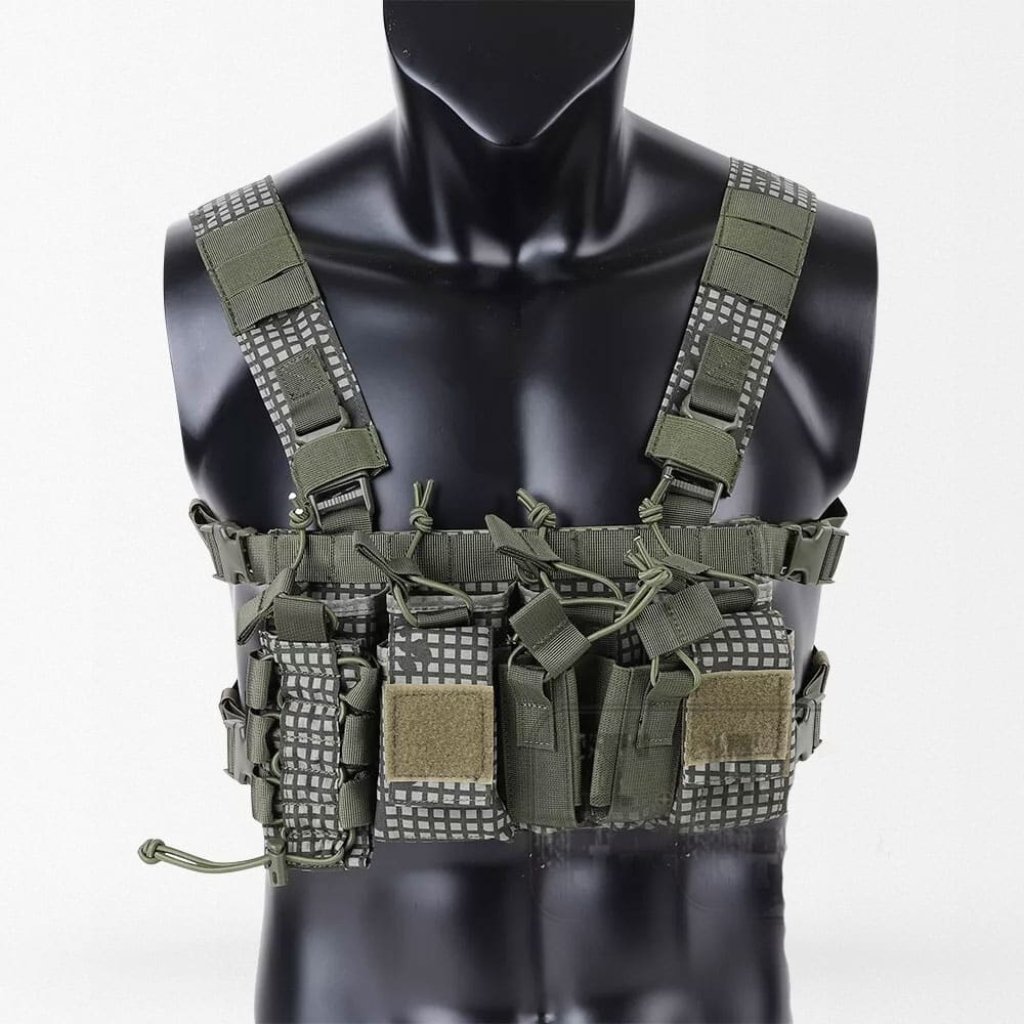 D3CR Desert Night Camo Chest Rig