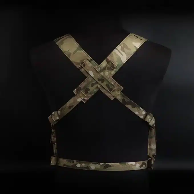 D3CRX Chest Rig With Pistol Pouches