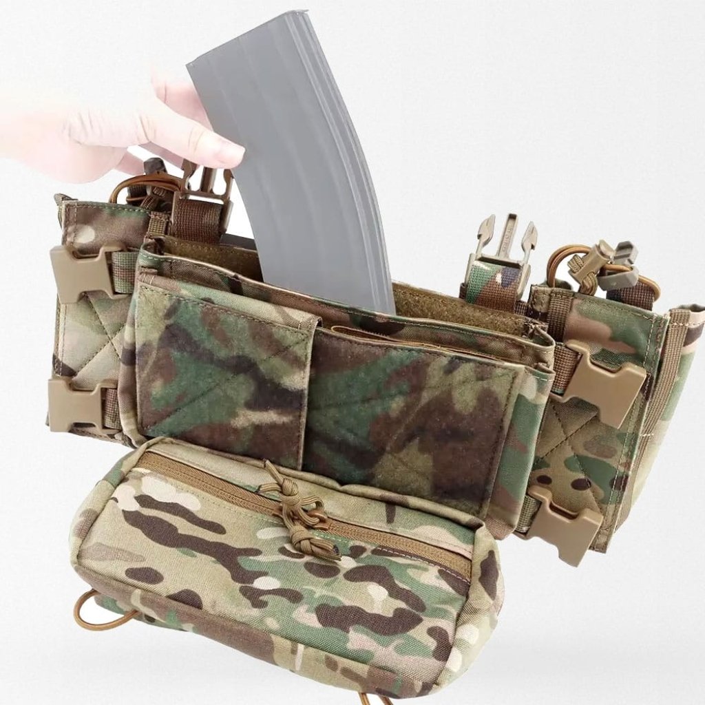 H Harness Chest Rig With Mag Pouches "Elyt"