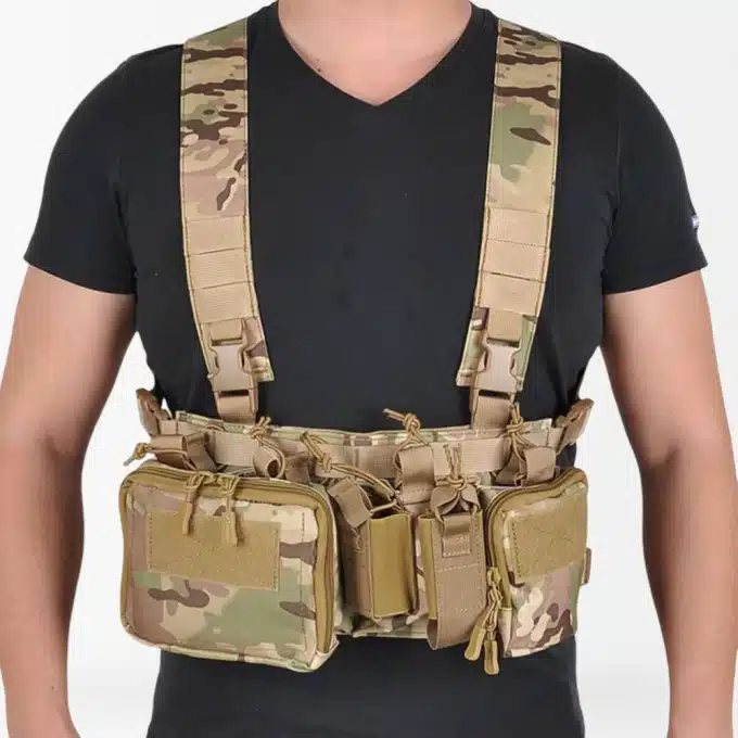Light Chest Rig Multicam