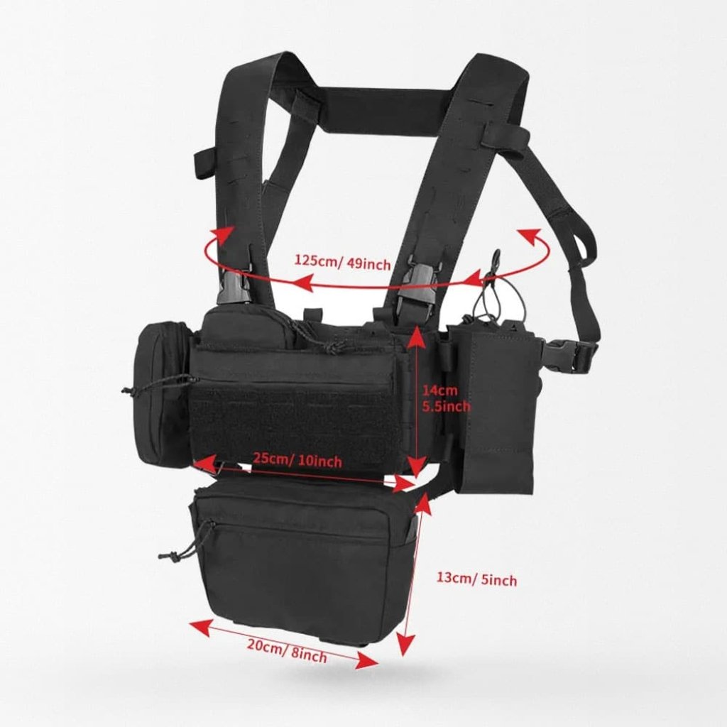 Modular Chest Rig For Special Forces "Y-Keda"