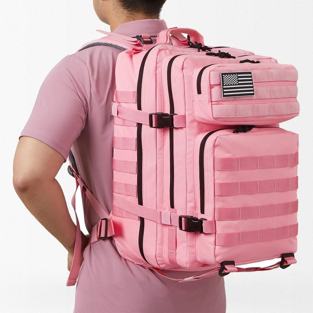 Tactical Backpack Pink 45L