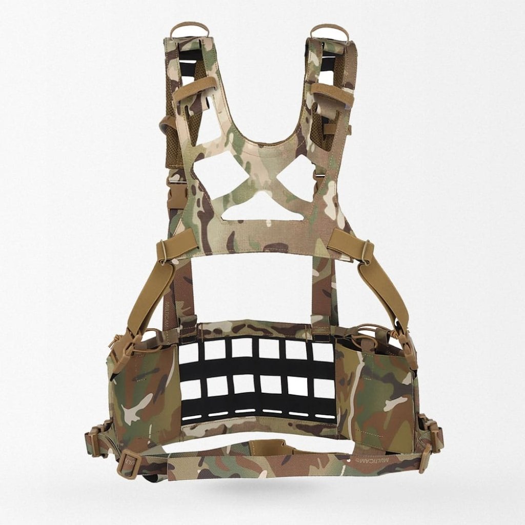 Ultra Light Chest Rig" SPC" - Laser Cut Molle