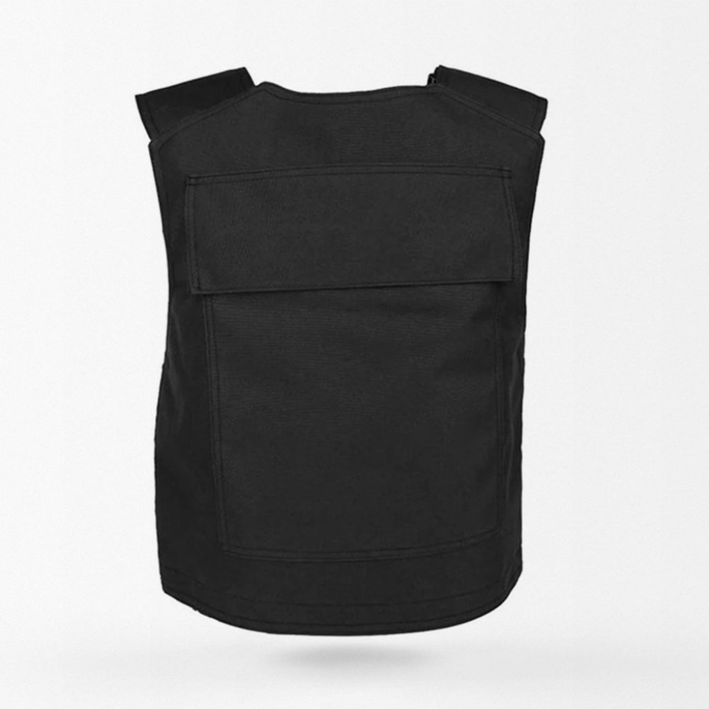 Black Concealable Plate Carrier Vest