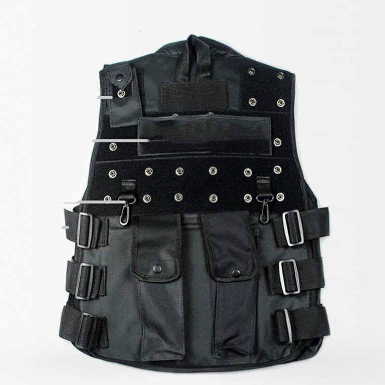Black Tactical Load Bearing Vest
