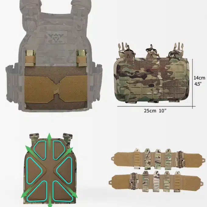 Lightweight Multicam Plate Carrier