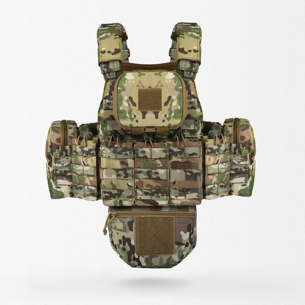 Russian Modular Chest Rig With Front And Back Plates "6B46"