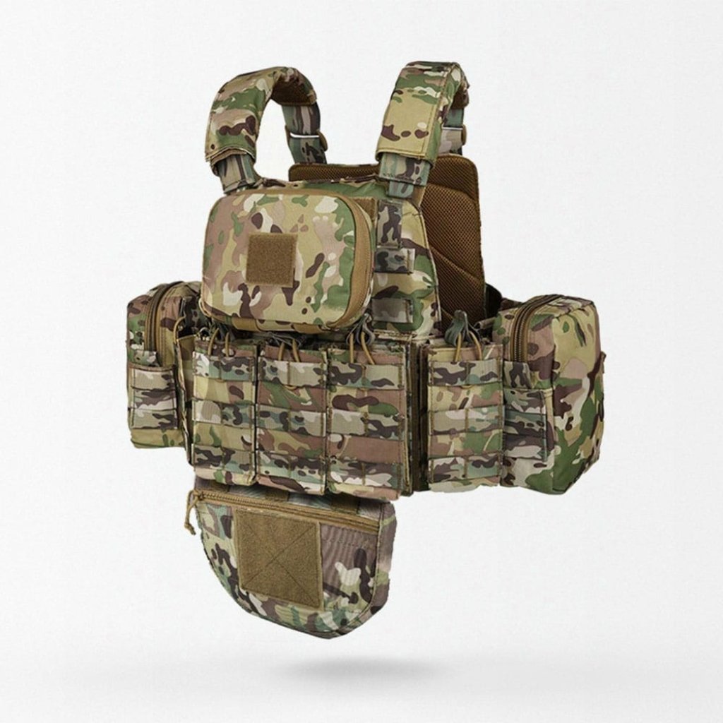 Russian Modular Chest Rig With Front And Back Plates "6B46"