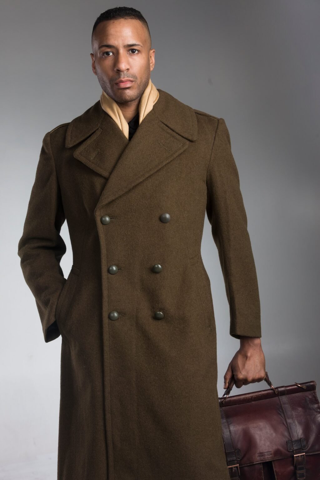 How To Wear Military Trench Coat?