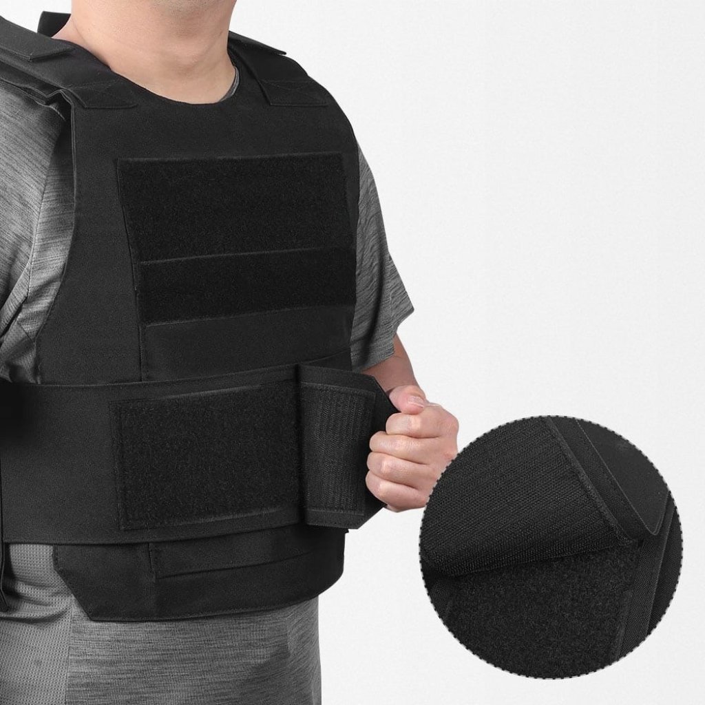 Black Tactical Vest For Paintball