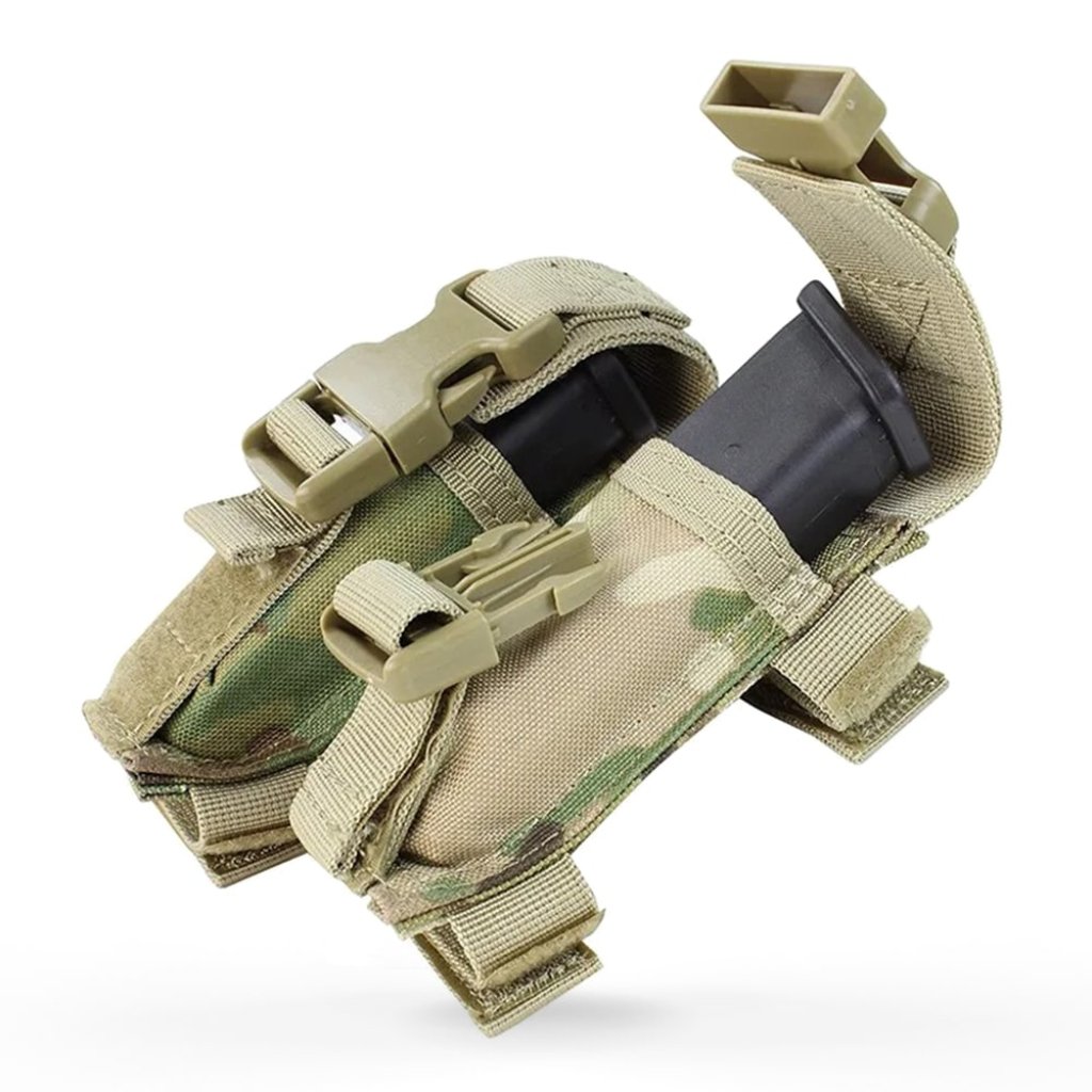 Combat Belt With Mag Pouches