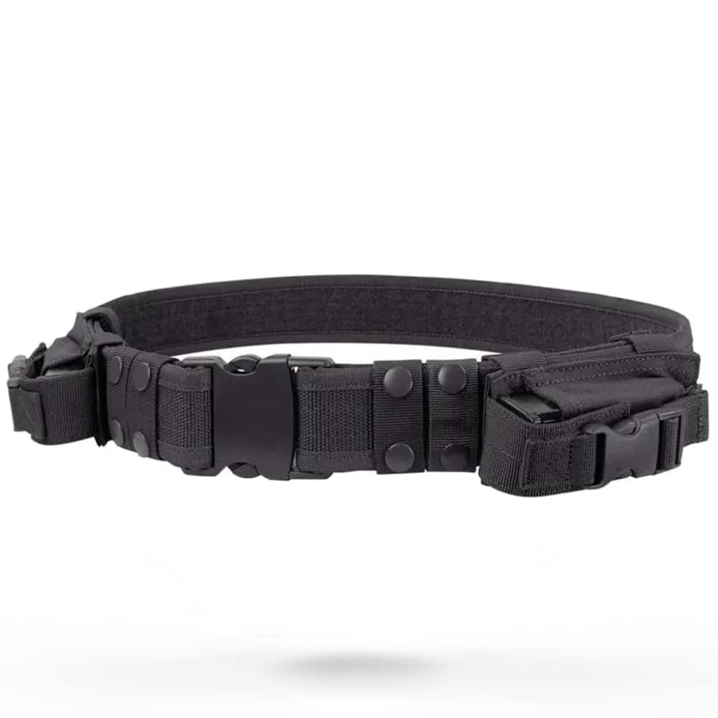 Combat Belt With Mag Pouches