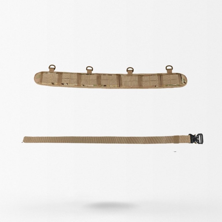 Padded Combat Belt With Pouch