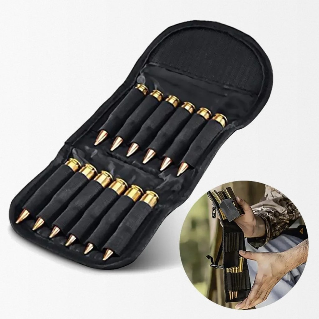 12 Round Foldable Shotgun Pouch
